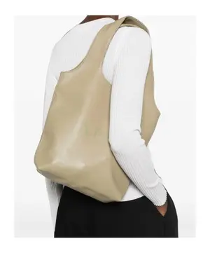 A.p.c. Logo-print Leather Tote Bag