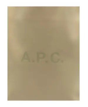 A.p.c. Logo-print Leather Tote Bag