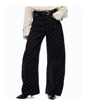 Pinko Crystal-embellished Jeans