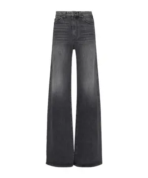 Khaite High-waisted Wide-leg Jeans