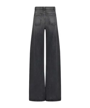 Khaite High-waisted Wide-leg Jeans