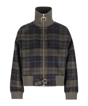 Barbour Plaid Shirt Jacket