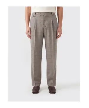 Drole De Monsieur Drôle De Checked Tailored Pants