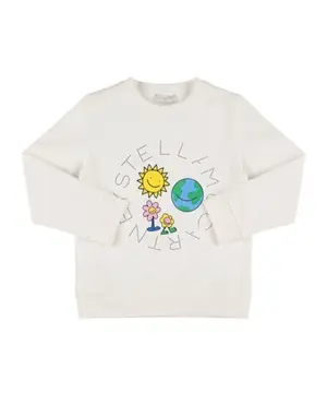 Stella McCartney Crewneck Sweatshirt With Graphic Print - No