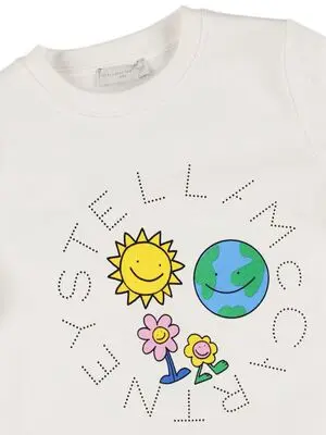 Stella McCartney Crewneck Sweatshirt With Graphic Print