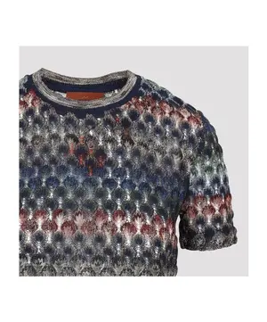 Missoni Chevron-knit T-shirt