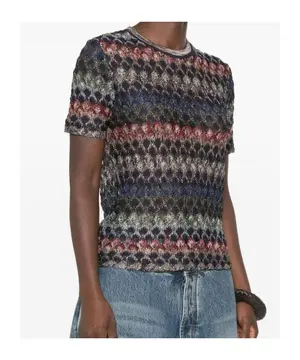 Missoni Chevron-knit T-shirt