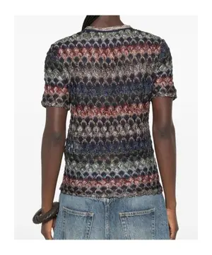 Missoni Chevron-knit T-shirt