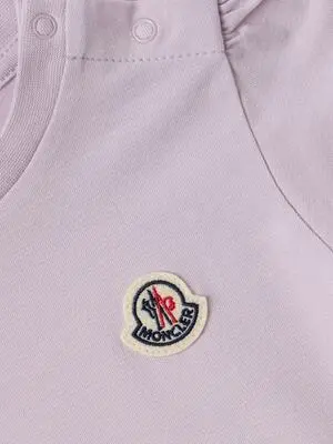Moncler Shortsleeve Tiered Dress