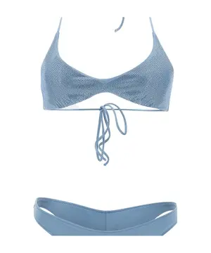 MC2 SAINT BARTH Hesni Rhinestone-embellished Bikini
