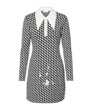 Rixo Button-up Mini Dress