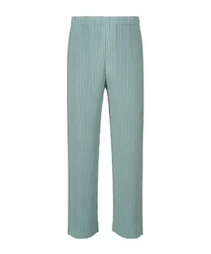 Issey Miyake Embroidery Stripes Trousers