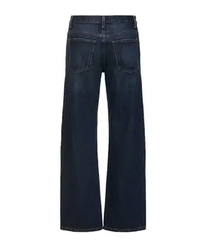 Khaite High-waisted Wide-leg Jeans