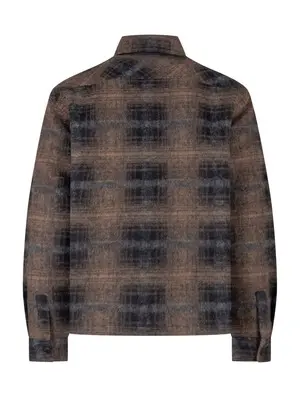 Barbour Plaid Zipup Shirt Jacket