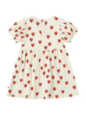 MINI RODINI Printed Heart Dress
