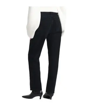 Khaite High-waisted Straight Jeans