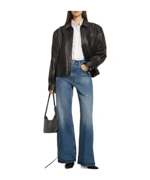 Acne Studios Wide-leg Jeans With Details