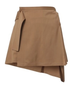VIVIENNE WESTWOOD High-waisted Asymmetrical Wool Skirt,