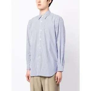 Play Comme Des Garcon Lapel Long-sleeved Shirt