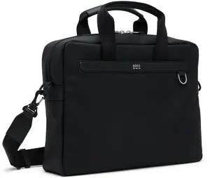 Hugo Boss Zipped Laptop Bag