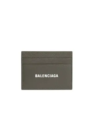 Balenciaga Cash Card Holder In Dark