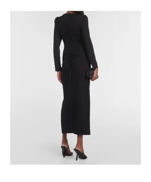 Diane Von Furstenberg Hughie Jersey Midi Dress