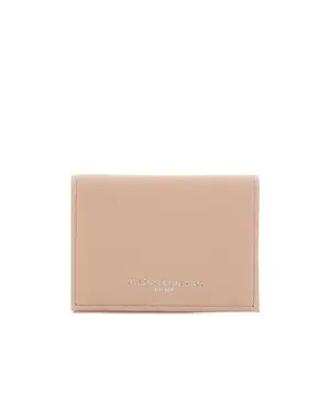 GIANNI CHIARINI Dollaro Compact Card Holder Wallet - Nude