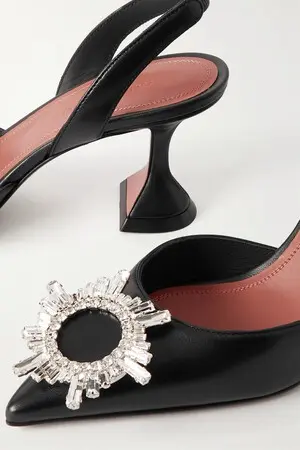 Amina Muaddi Cusp High-heeled Shoes