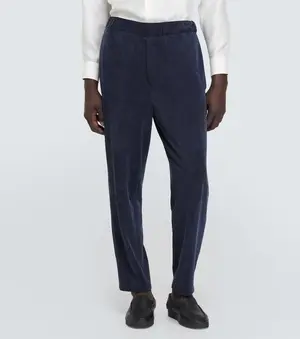 Giorgio Armani Elastic Waistband Casual Pants