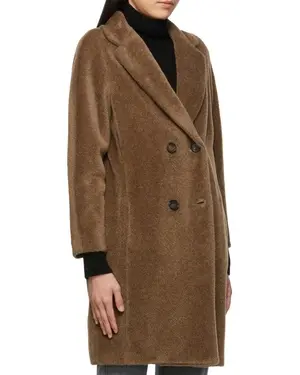 Max Mara Shearling Double-breasted Coat