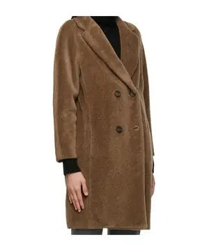 Max Mara Shearling Double-breasted Coat