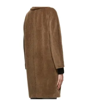 Max Mara Shearling Double-breasted Coat