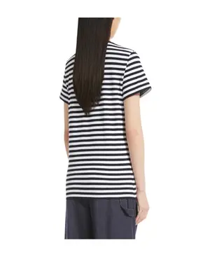 Max Mara Striped Printed T-shirt