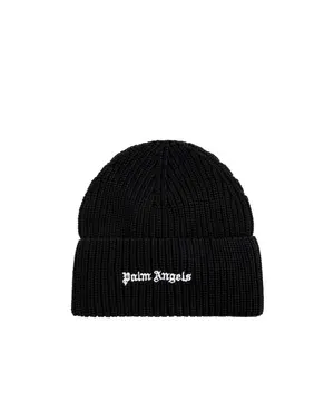Palm Angels Logo Hat - Black
