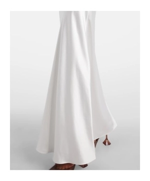 SELF-PORTRAIT Christopher Kane Lace-trimmed Satin Gown