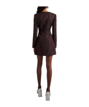 SELF-PORTRAIT Tweed Blazer Dress