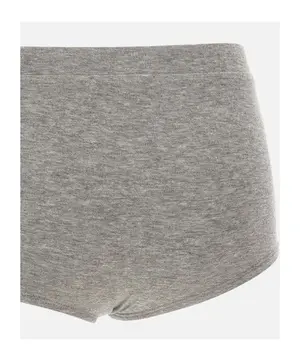 ENTIRE STUDIOS Limone Ribbed Booty Shorts