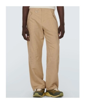 RANRA Stymir Cotton And Linen-blend Straight Pants