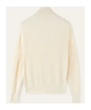 Loro Piana High-neck Sweater - Cream