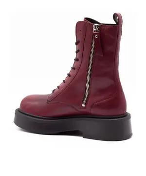 VIC MATIE Lace-up Platform Ankle Boots