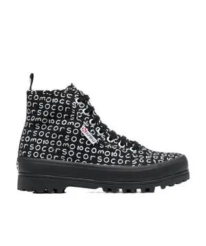 Superga X 10 Corso Como Canvas Sneakers - Black