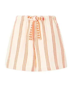 LEMLEM Cotton Striped Shorts - No