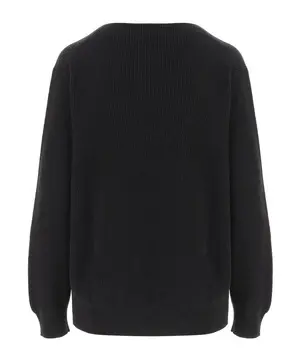 THE ROW Long-sleeve V-neck Pullover