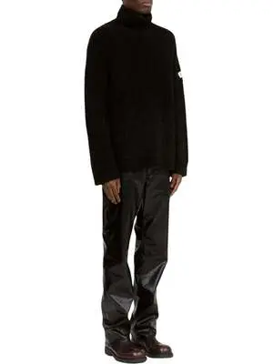 MAISON MARGIELA High Neck Knit Pullover - No