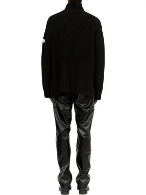 MAISON MARGIELA High Neck Knit Pullover - No