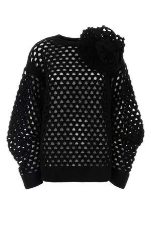 Blumarine Wool Cardigan For - Black