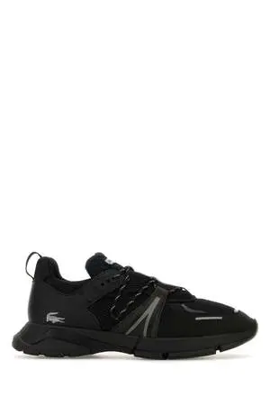 Lacoste Nylon Sneaker With Rubber Sole