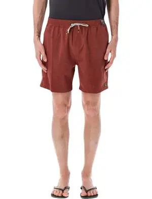 BILLABONG 16" Versatile Swim Trunks For - Fire Red
