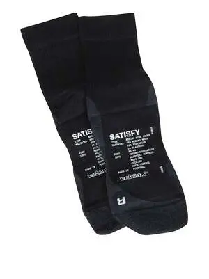 Satisfy Merino Blend Tube Socks For - Nero