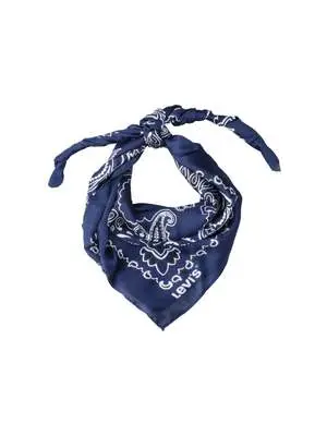 LEVI'S STRAUSS Levi's Strauss Paisley Bandana Scarf Blue